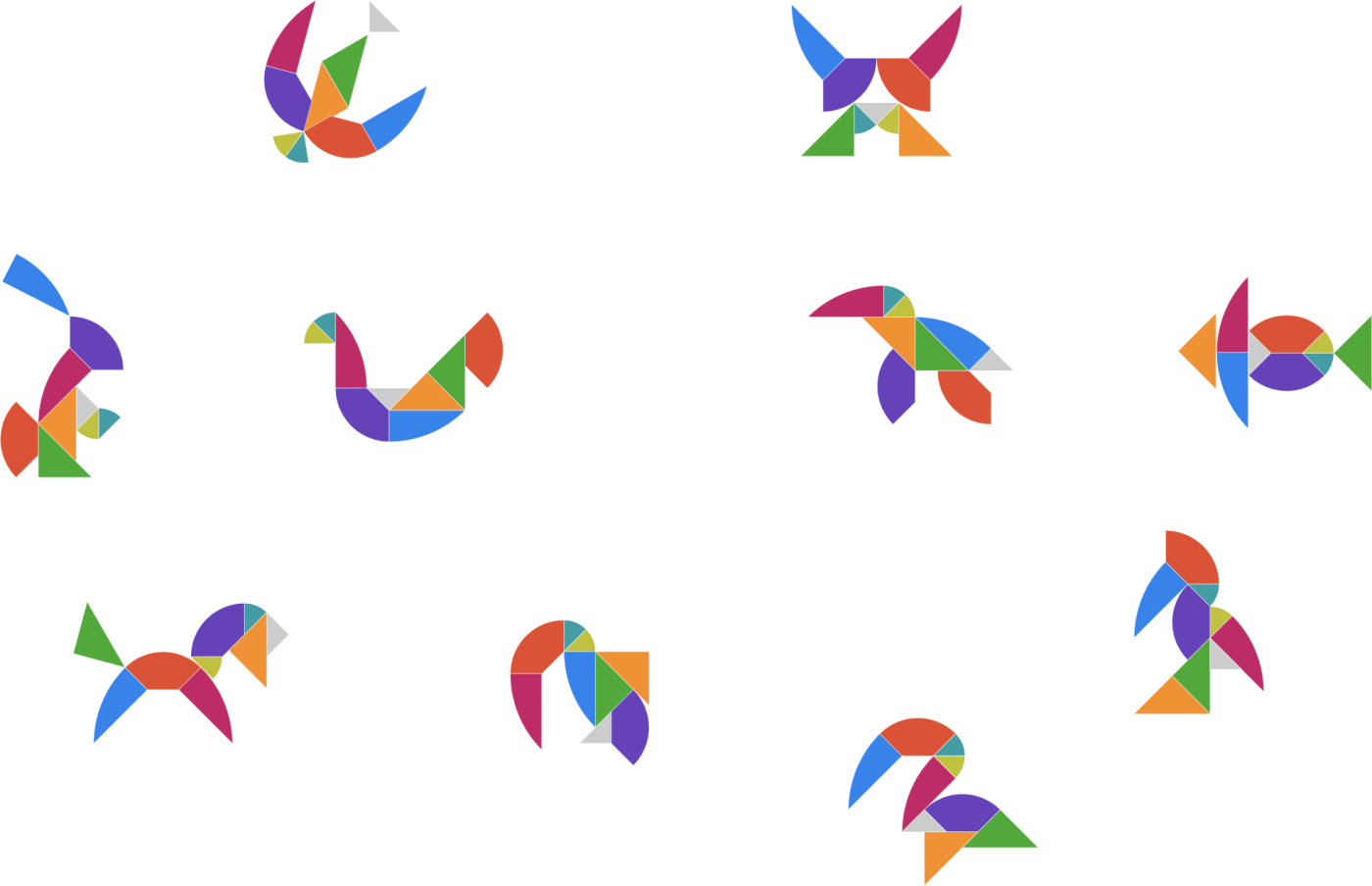 Magic Egg Tangram – Polypad