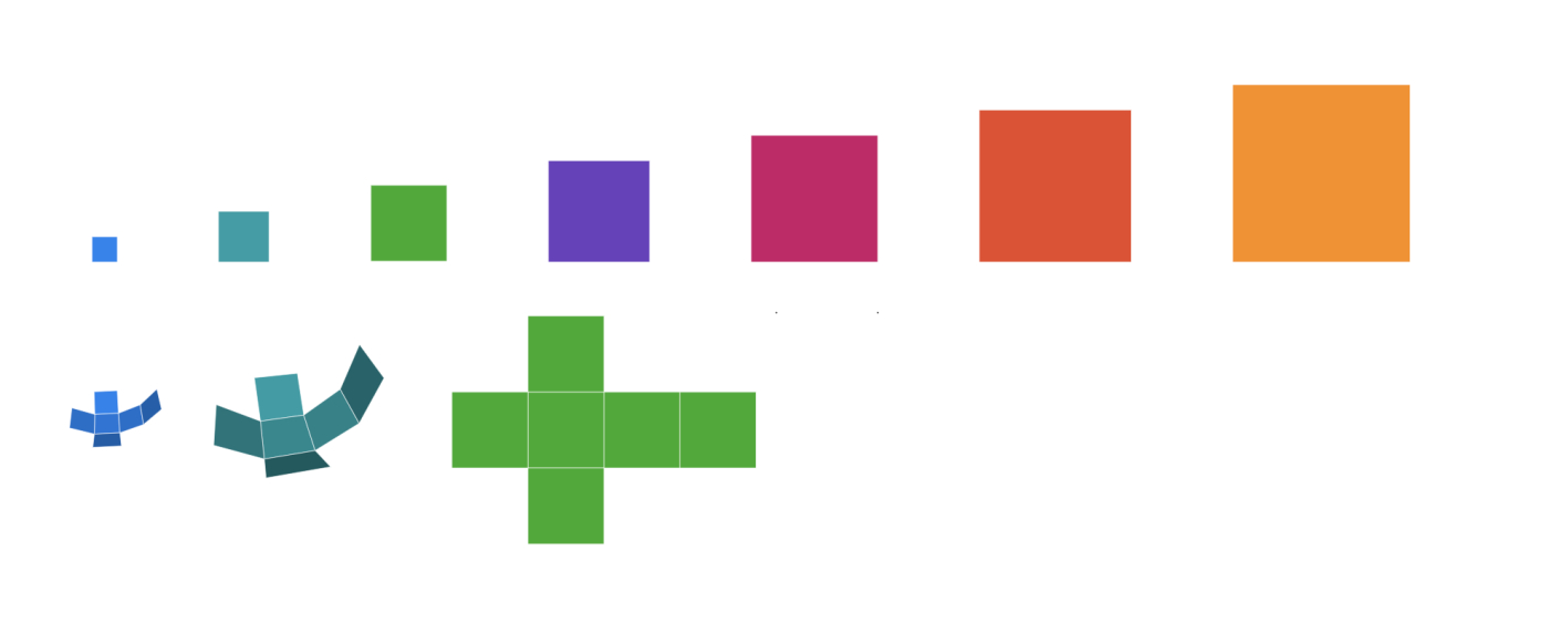 Exploring the Ratio of Surface Area to Volume in Cubes – Polypad