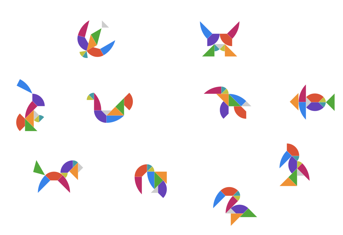 Magic Egg Tangram – Polypad