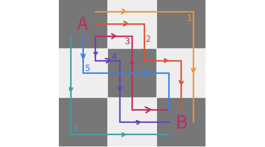 Paths on a Grid – Polypad