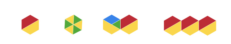 Equivalent Fractions with Pattern Blocks – Polypad