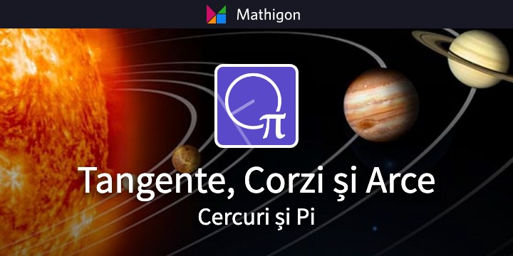 Tangente, Corzi și Arce – Cercuri și Pi – Mathigon