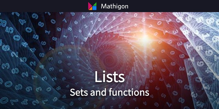 Lists Sets And Functions Mathigon