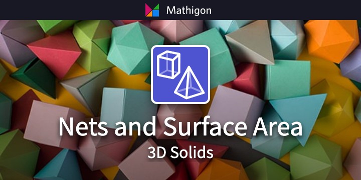Nets and Surface Area – 3D Solids – Mathigon